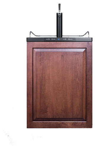 Summit SBC635MBIIF 24"W 6 Cu. Ft. Single Tap Built-In Panel Ready ...