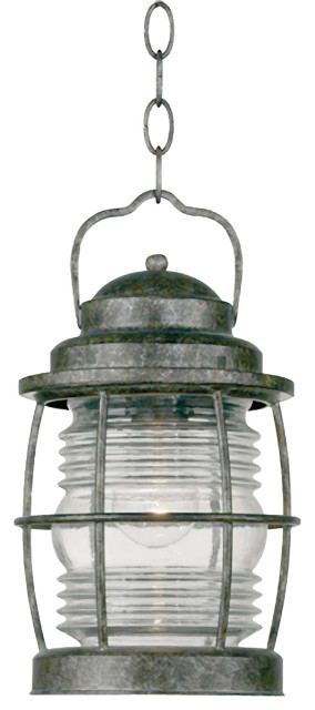 Kenroy 90955FL 1-Light Hanging Lantern, Beacon - Beach Style - Outdoor ...