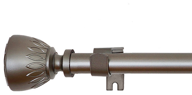 Traditional Elegance Decorative Rod & Finial Haydn 48-86", 48", 86 ...