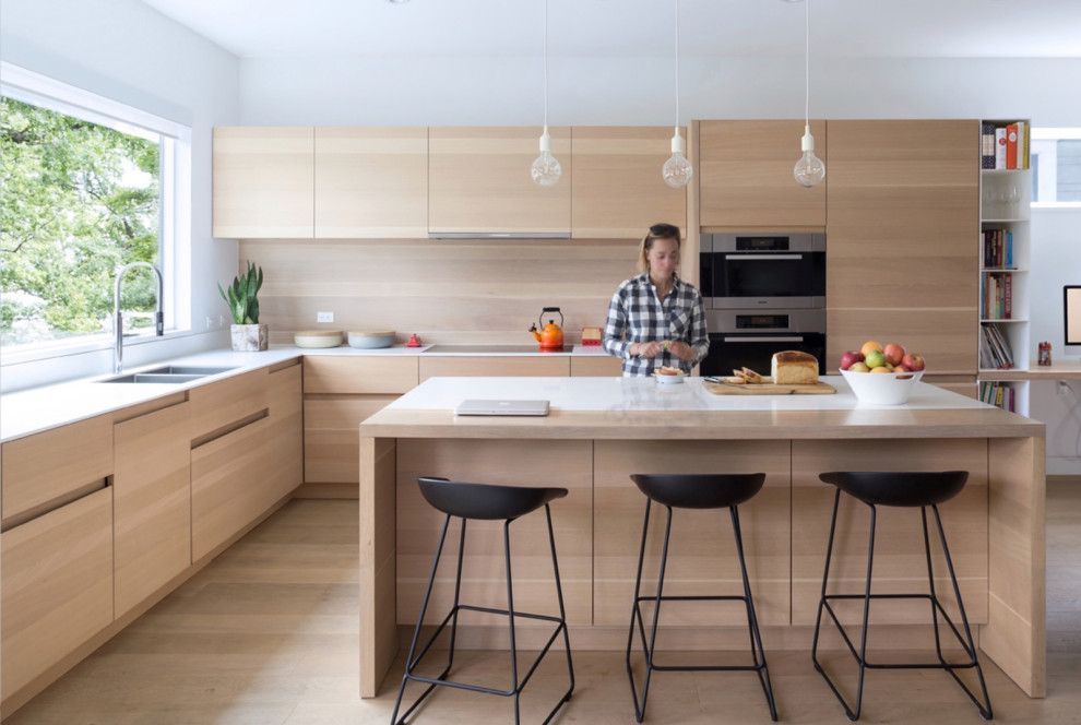 Need help with stain/finish to achieve natural rift white oak look ...