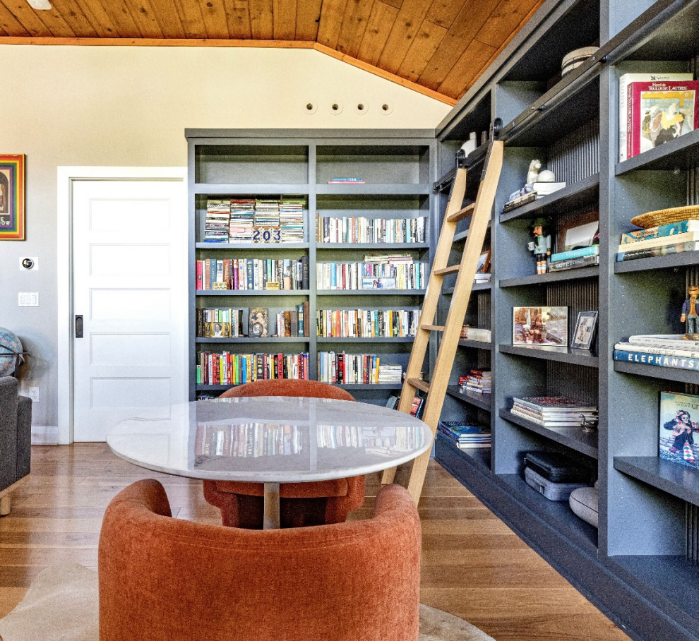 Greenwich Home Library - Modern - Family Room - by Premier Built-Ins ...