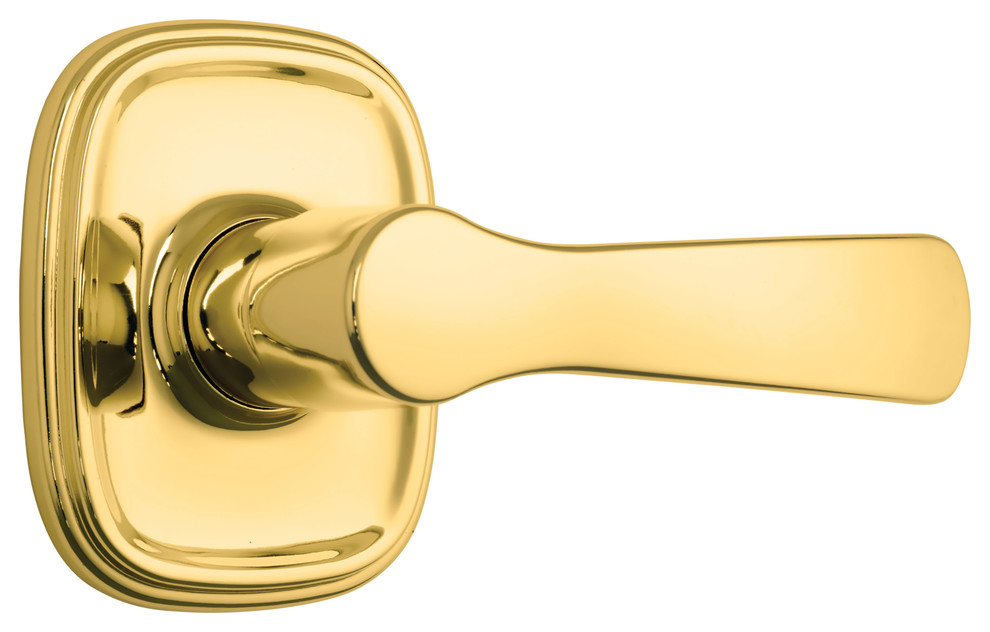 Brinks Push Pull Rotate Alwood Passage Lever - Transitional - Door ...