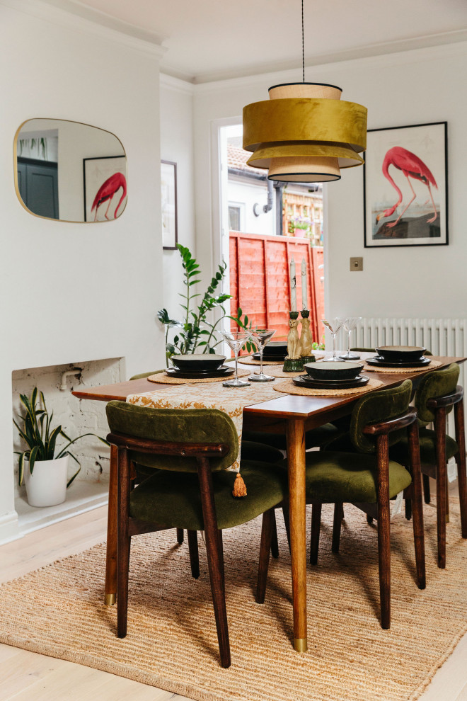 A Victorian home makeover with earthy, mid-century charm - Midcentury ...
