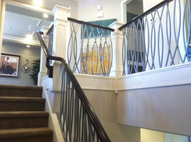 Two-Tone Stairs - Modern - Staircase - Phoenix - by Arizona Stairs, Inc ...