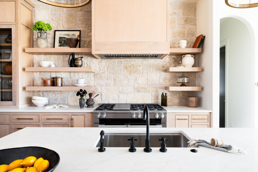 Piazza New Build - Transitional - Kitchen - Oklahoma City - by Kirby ...