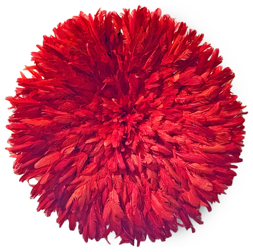 Red Juju Hat Wall Art Medium - Contemporary - Wall Accents - by Design ...