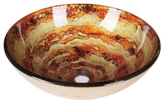 Galaxy Swirl Vessel Basin Design - Modern - Los Angeles - by Jano ...