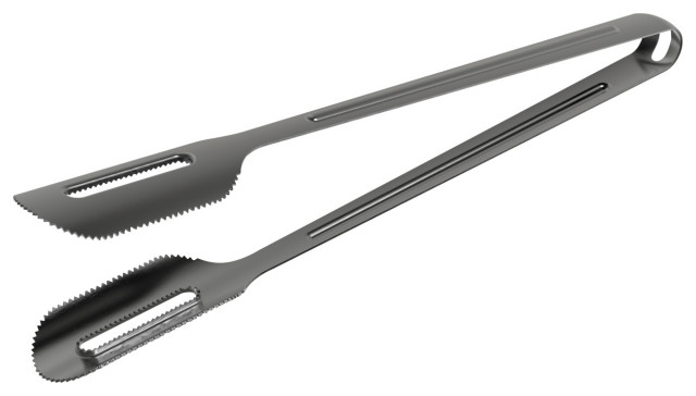 Ti-series Pro Charcoal and Wood Chip Tongs - Grill Tools & Accessories ...