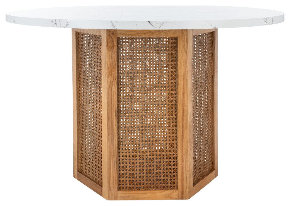 Safavieh Danez Cane Dining Table - Tropical - Dining Tables - by ...