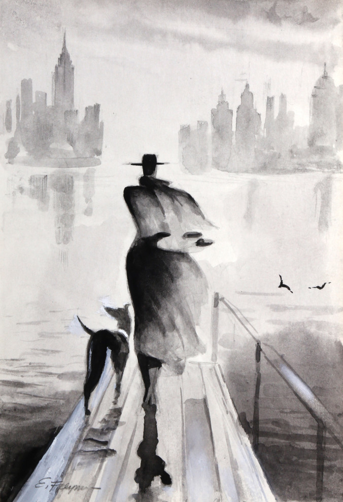 Etude 2, Erik Freyman, 8x5 - Contemporary - Paintings - by RoGallery ...