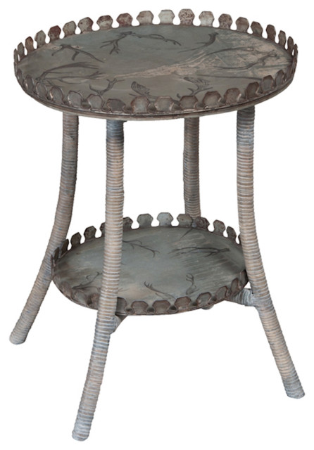 ELK HOME 714042 Antlers Accent Table - Tropical - Side Tables And End ...