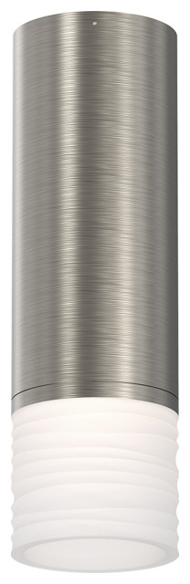 Sonneman ALC LED Conduit Mount, Satin Nickel - Modern - Flush-mount ...