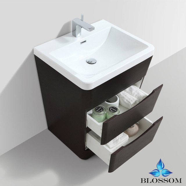 Venice 32" Vanity Set With Mirror, 142"x31.25"x31.5" - Contemporary ...