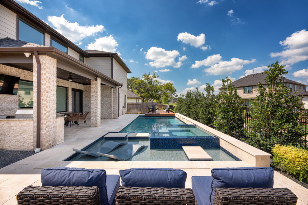 Modern Compact Space - Modern - Pool - Houston - by Tipton Spires ...