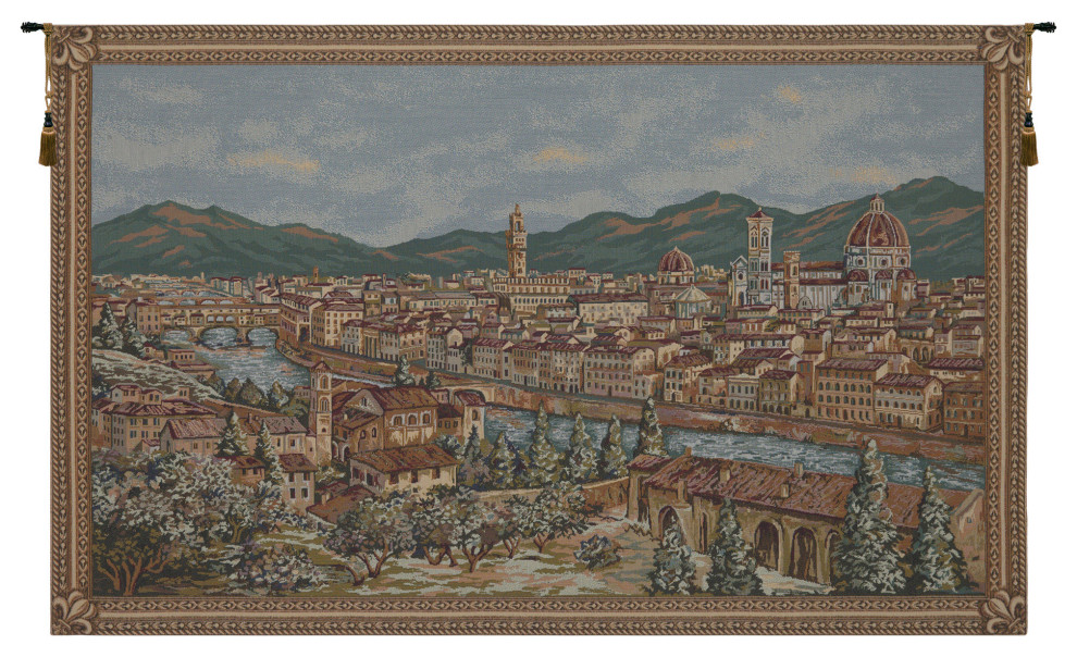 Firenze Italian Wall Hanging Tapestry - Traditional - Tapestries - by ...