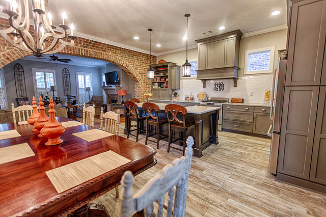 Rustic Open Kitchen Concept