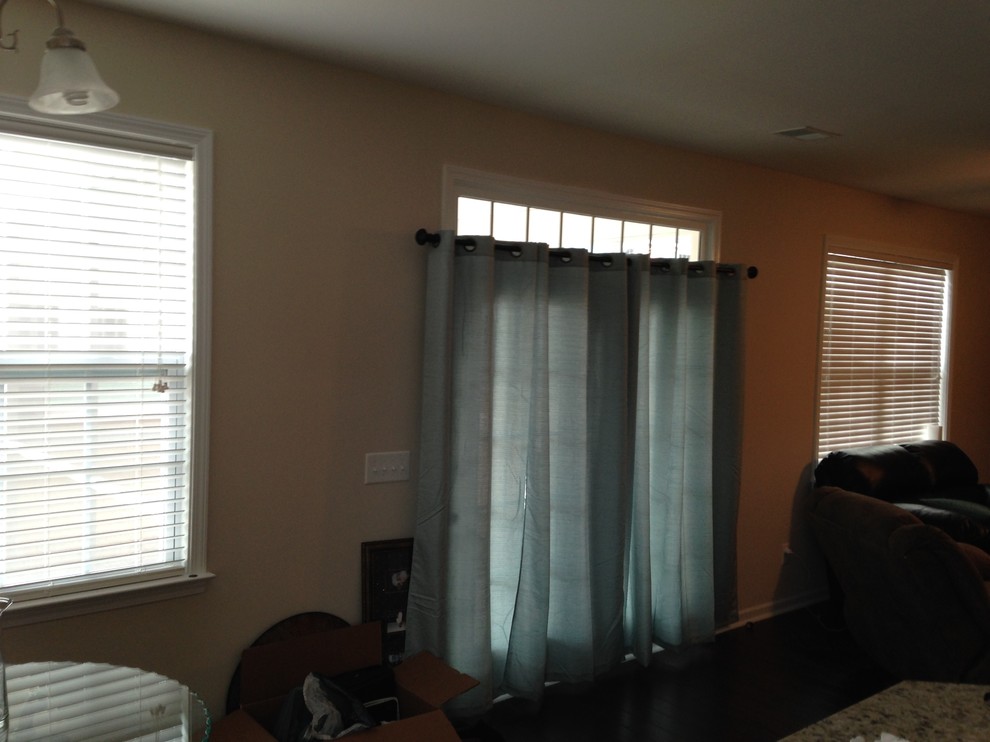 Open Floor Plan- Window Treatment Dilemma