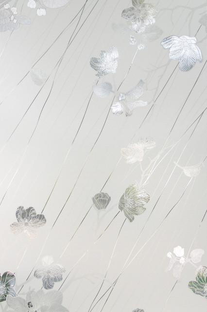 Artscape Silver Rose Window Film 24"x36" - Contemporary - Window Film - by Artscape Inc. | Houzz