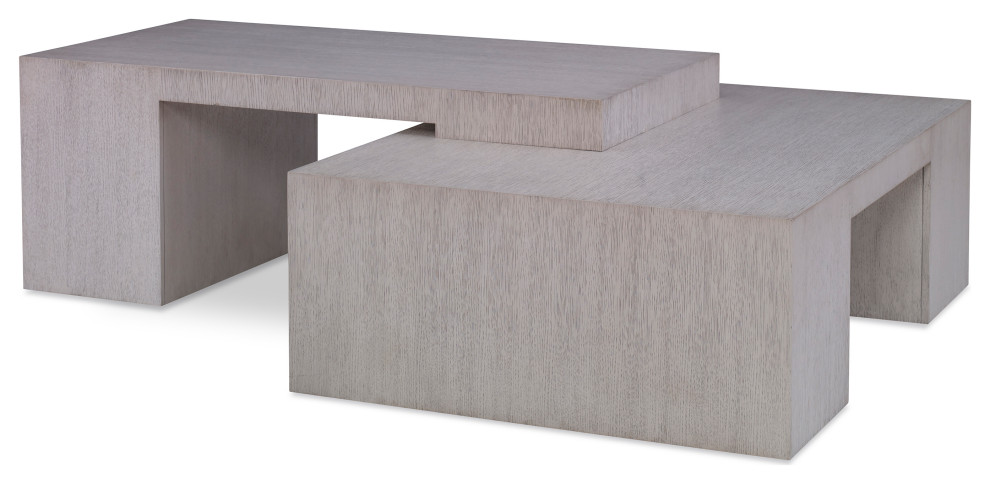 Ambella Home Collection Building Block Cocktail Table - Transitional ...