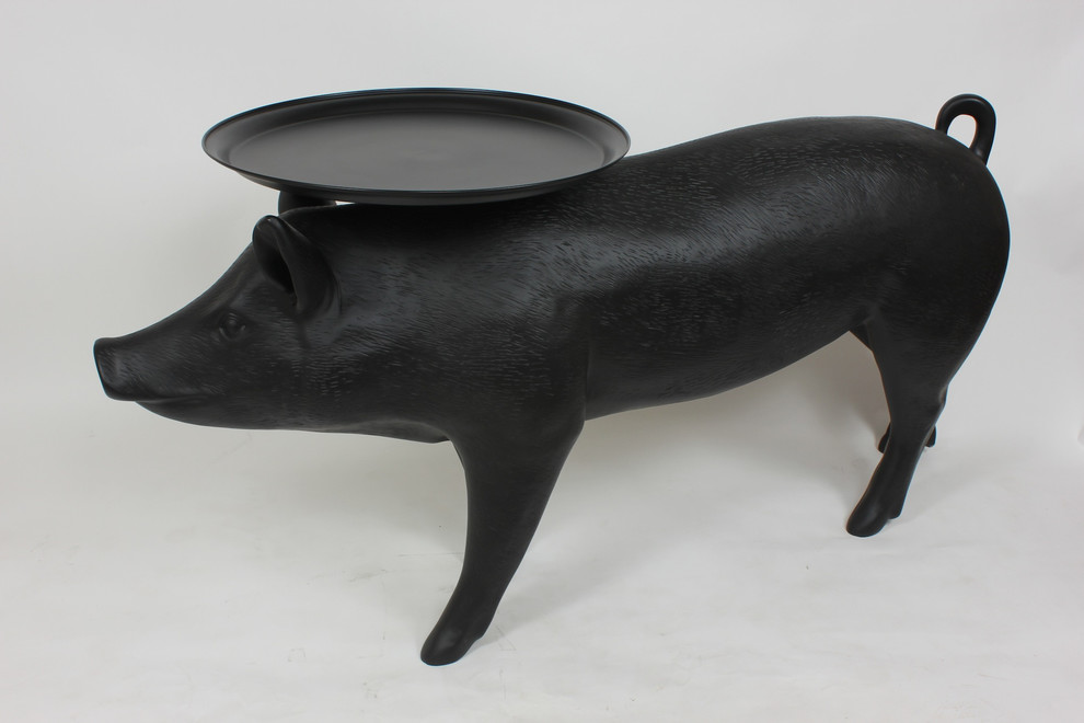 Pig Table - Farmhouse - Side Tables And End Tables - by HedgeApple | Houzz