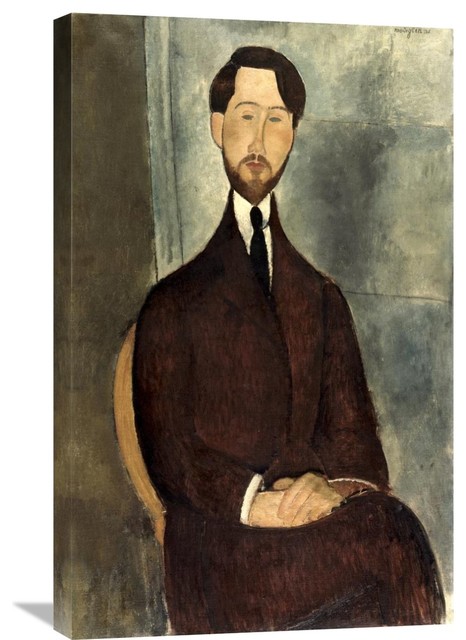 "Leopold Zborowski" Artwork, 19.048" x 30" - Traditional - Prints And ...