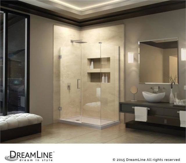 DreamLine 37" to 44"x30 3/8" 34" 72" Hinged Shower Enclosure ...