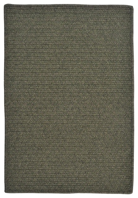 Colonial Mills Courtyard Cy51 Olive Area Rugs, 6x9 Rectangle ...