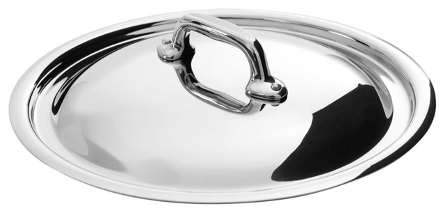 Mauviel M'Cook Cast Stainless Steel 8 Inch Lid - Contemporary - Pot And ...