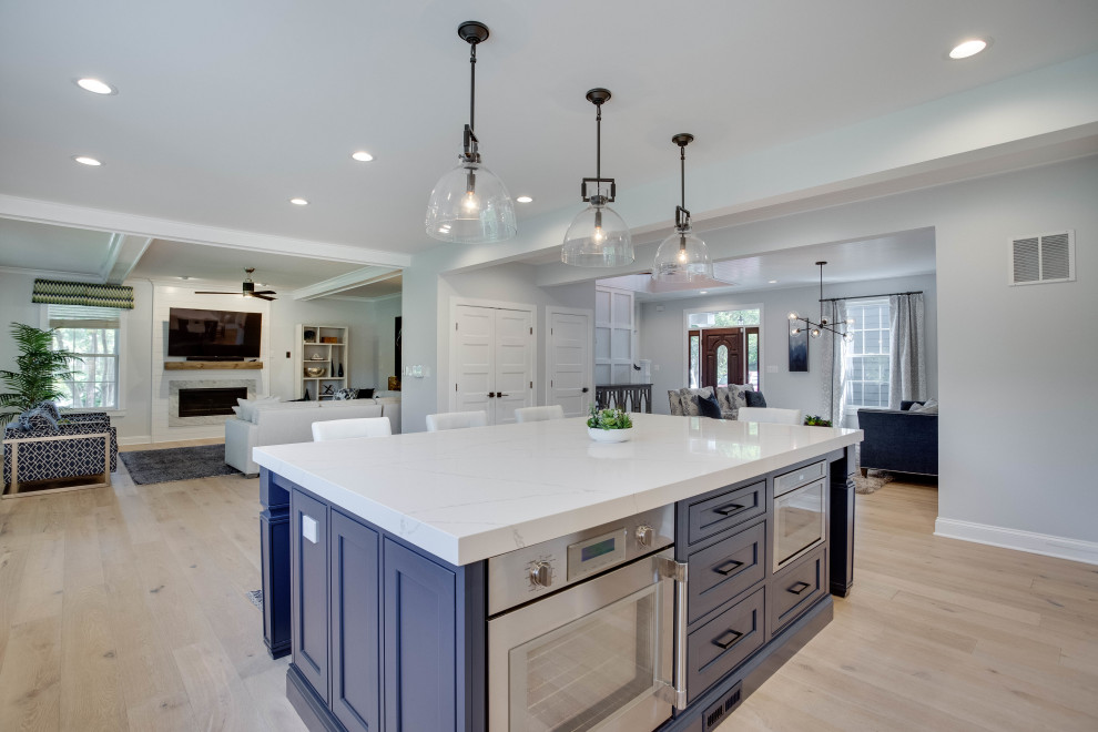 Coastal Kitchen Design Edgewater, MD - Beach Style - Kitchen ...