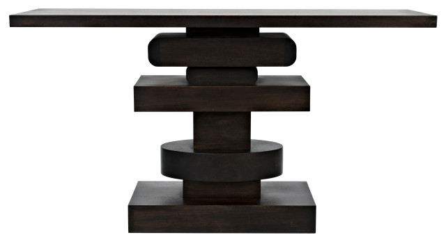 Solange Console, Ebony Walnut - Transitional - Console Tables - by GwG ...
