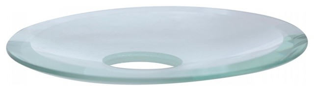 Replacement Waterfall Faucet Clear Glass Disc Plate Renovators Supply ...