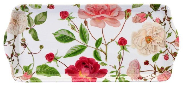 RHS Traditional Rose Small Tray - Contemporary - Serving Trays - by ...