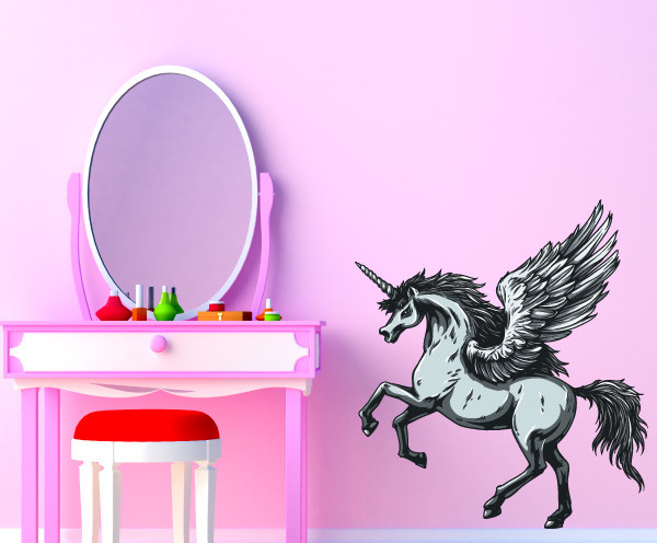 Mythical Creature Vinyl Wall Decal MythicalCreatureUScolor045, 42 in ...