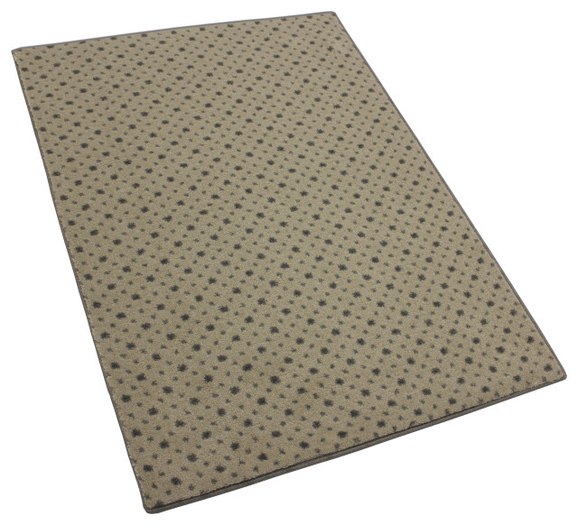 Dot Design 3/8" Thick Indoor Area Rug Carpet, Key Pointe, 4x8 ...