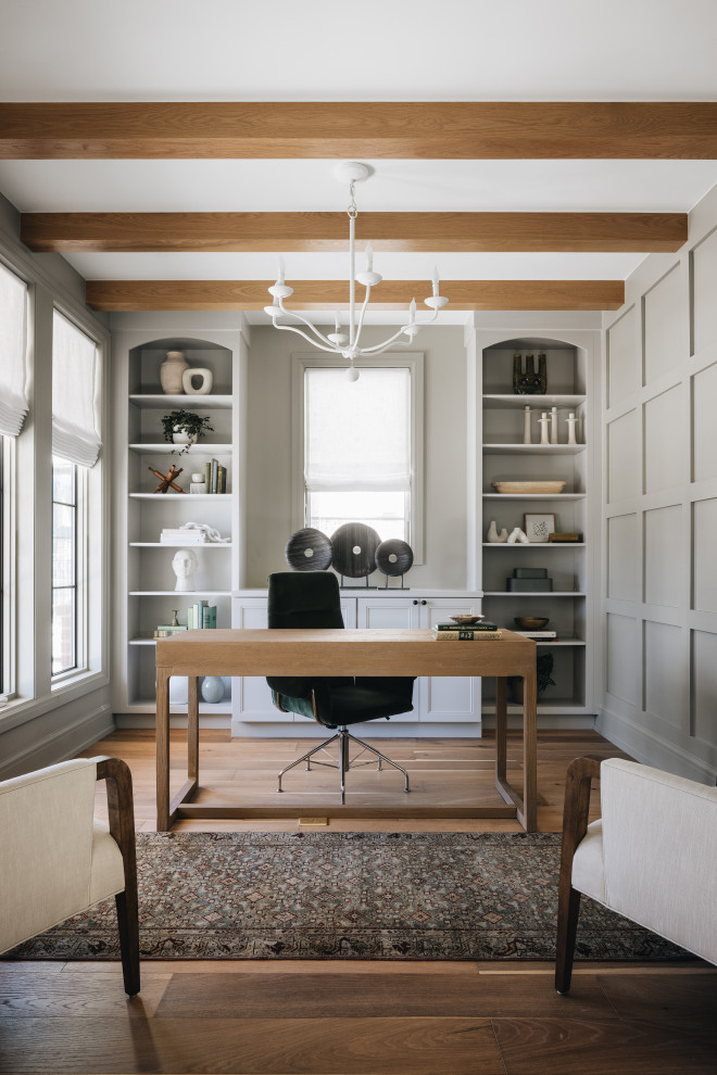 Tudor Cottage - Transitional - Home Office - Detroit - by Liz Marchant ...