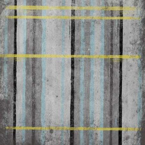 YG Stripes 2 Poster Print by Jace Grey # JGSQ077B, 18 x 18 ...