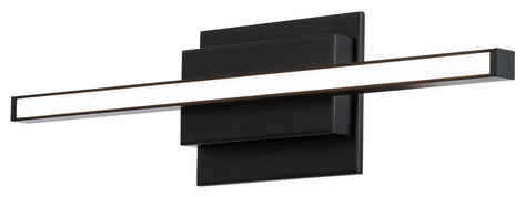 Parallax LED Bath, Black - Modern - Bathroom Vanity Lighting - by LAMPS ...