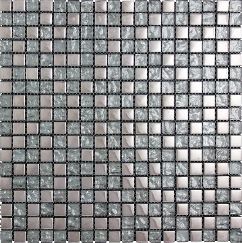 Sterling Gloss Tile, 11.7x11.7" - Contemporary - Mosaic Tile - by PARMA ...
