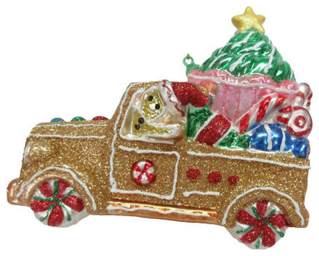 December Diamonds North Pole Sweet Shoppe Gingerbread Truck Ornament ...