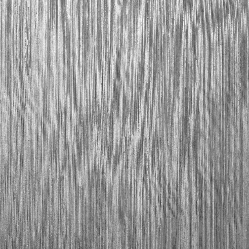 Distressed Gray silver metallic faux rusted metal Wallpaper, 21 Inc X ...