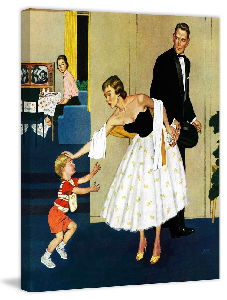 "Formal Hug" Painting Print on Canvas by Amos Sewell, 30"x36 ...