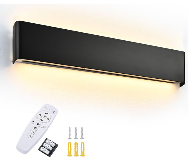 25" Bathroom Vanity Light Dimmable APP & Remote Control Mirror Modern ...