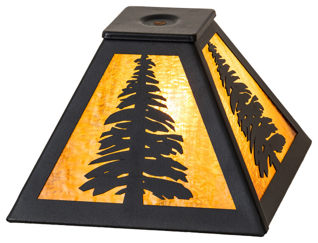8" Tall Pines Shade - Rustic - Lamp Shades - by Meyda Lighting | Houzz