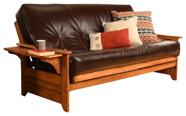 Mesa Frame Futon With Barbados Finish - Transitional - Futons - by ...
