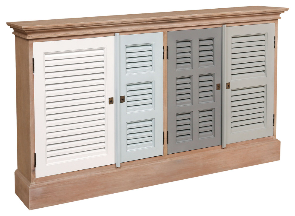 Elk Home 6018003 Evolution Shutter Credenza - Farmhouse - Buffets And Sideboards - by HedgeApple ...