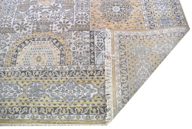 Kaoud Rugs ivory contemp 8.0x10.2 area rug - Mediterranean - Area Rugs ...