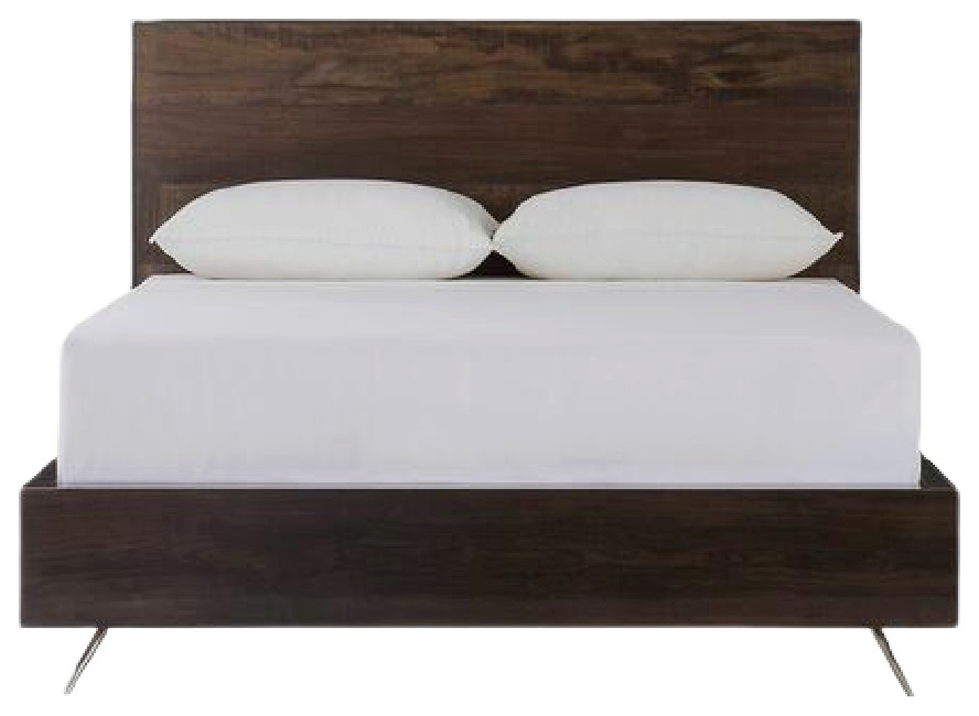 Peroba Wood Queen Bed | Andrew Martin Almera - Contemporary - Beds - by ...