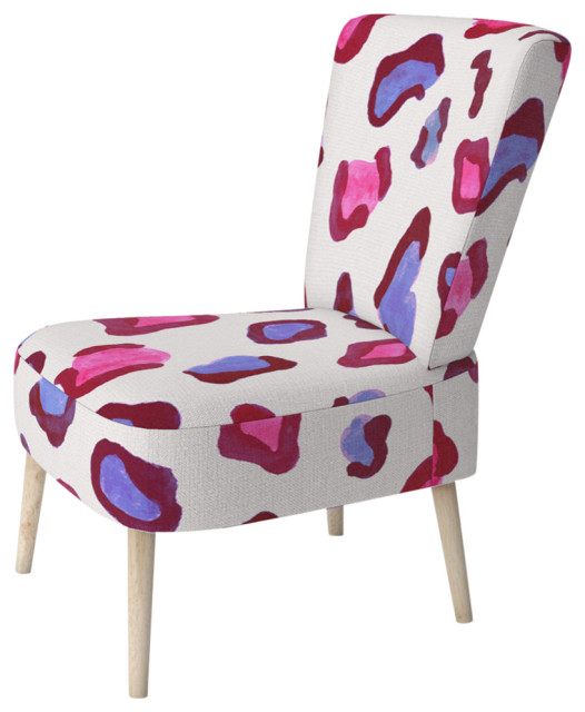 Watercolor Animal Skin I Chair - Midcentury - Armchairs And Accent ...