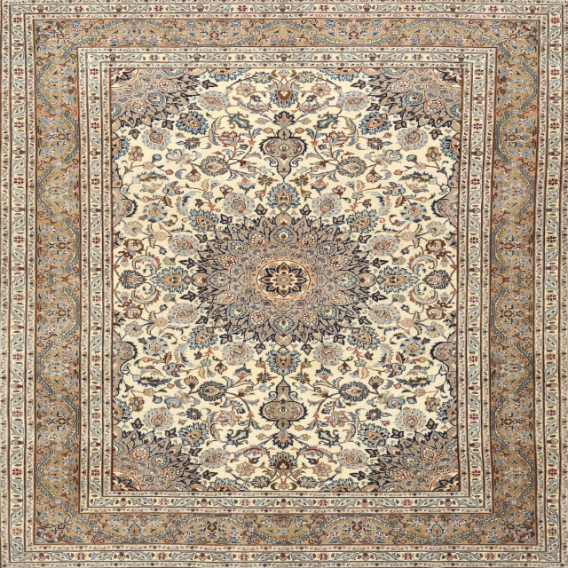 Ahgly Company Indoor Rectangle Traditional Area Rugs, 4' Square ...