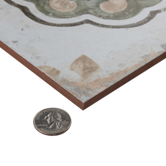 Kings Porto Ceramic Floor and Wall Tile Sample - Farmhouse - Tile - by ...
